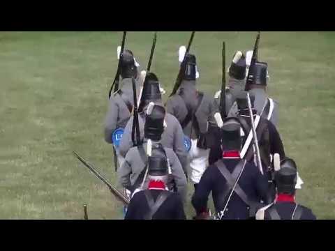 2018 Fort Niagara War of 1812 Grand Tactical -Fort Attack- - YouTube