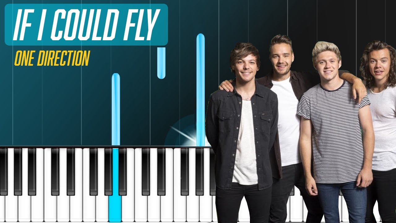 One Direction - ''If I Could Fly'' Piano Tutorial - Chords - How To ...
