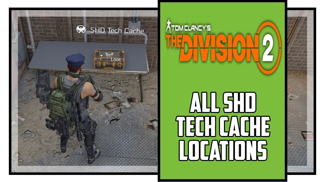 The Division 2 Warlords of New York All SHD Tech Cache Locations - YouTube