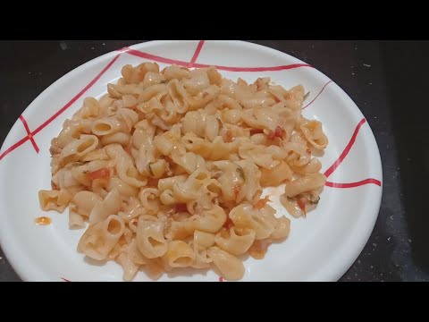 Macaroni pasta recipe. How to make macaroni pasta - YouTube