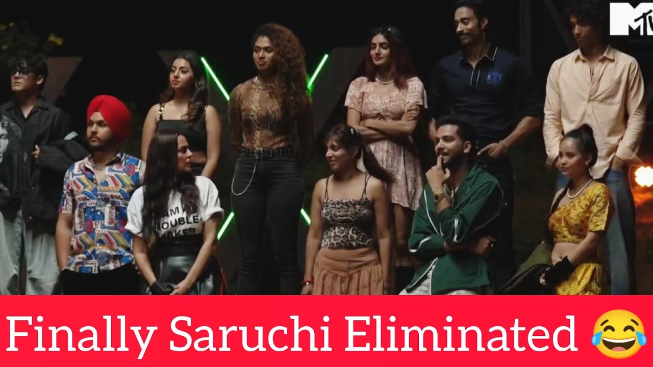 ROADIES DOUBLE CROSS | Saruchi Eliminated By Elvish Yadav 😂 #roadies ...