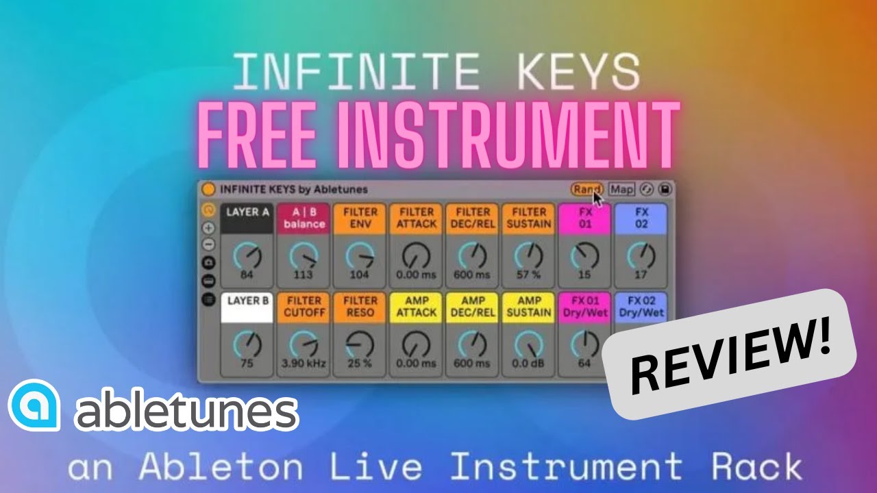 Infinite Keys Review - Free Instrument by Abletunes - YouTube