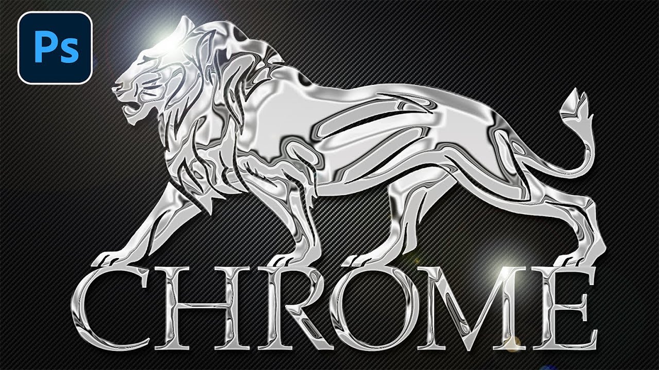 Photoshop: The CHROME Effect! - YouTube