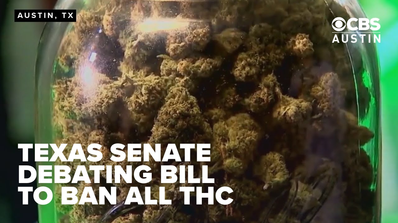 Texas Senate committee debates bill to ban THC products statewide - YouTube