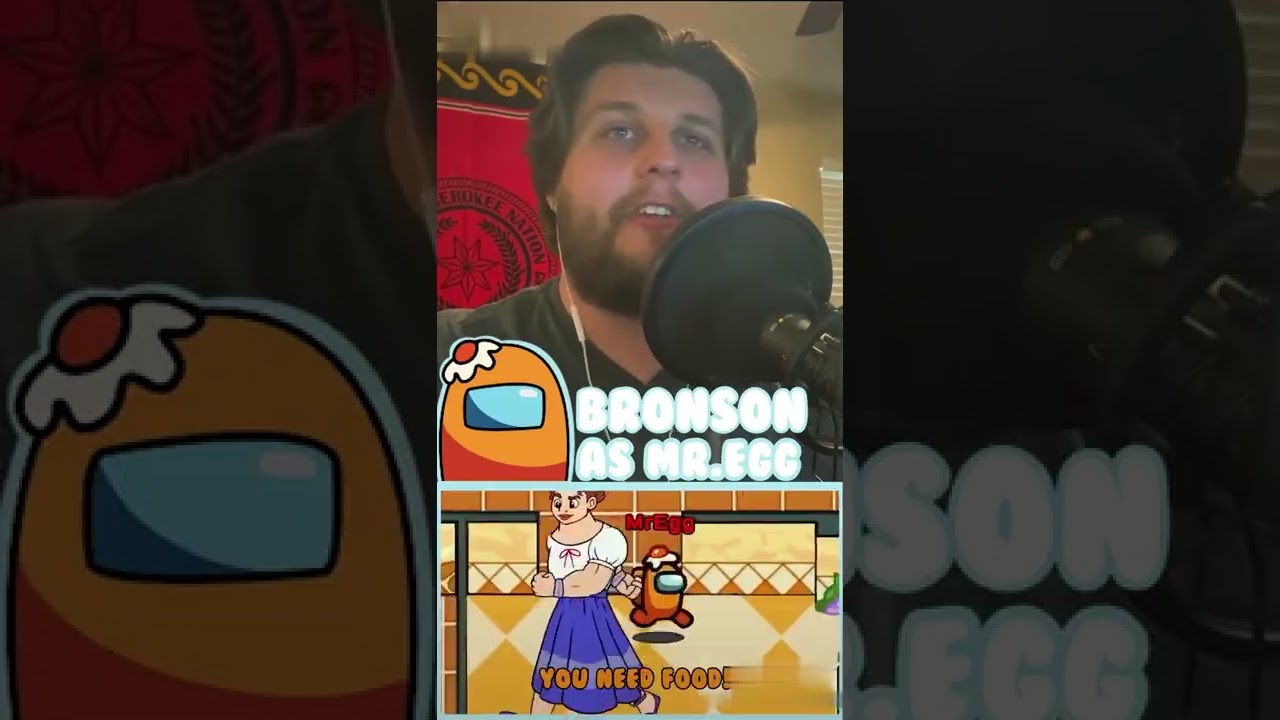 Bronson as Mr Egg! Gametoons Gaming - YouTube