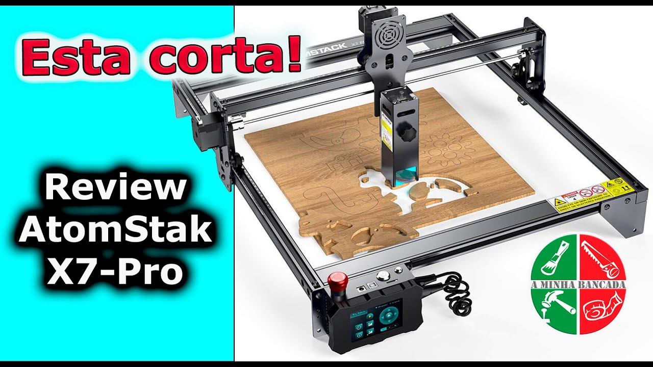 Atomstack X7 Pro - Esta corta! - YouTube