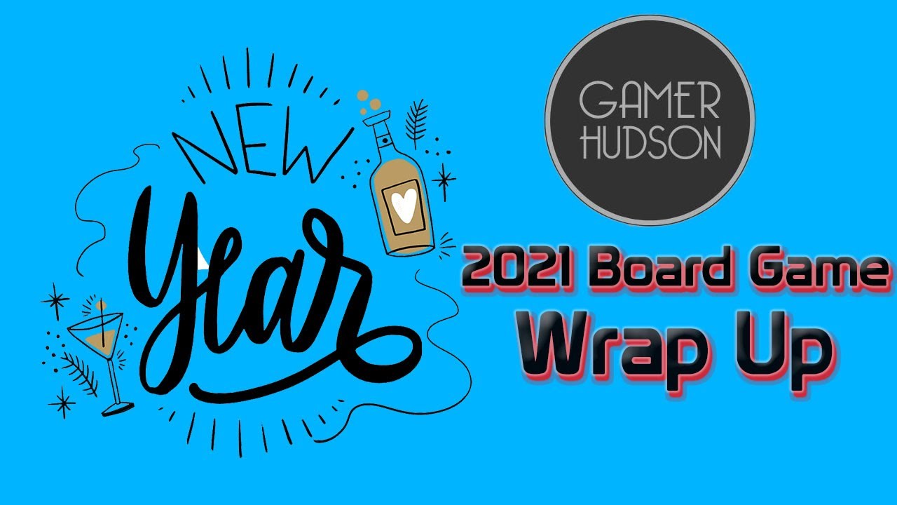 2021 Wrap Up and Most Played Board Games - YouTube