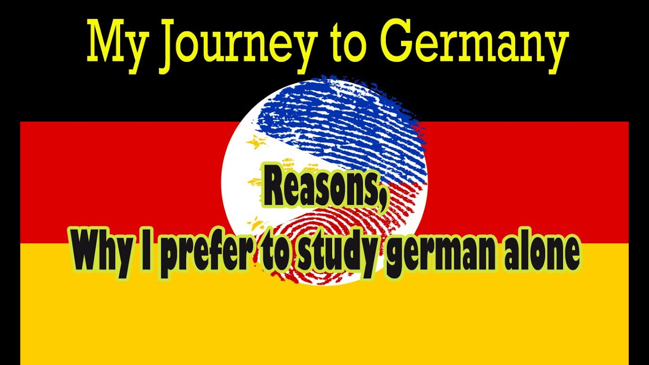 Reasons, Why I prefer to study german alone | Telc Pflege | Filipino to ...