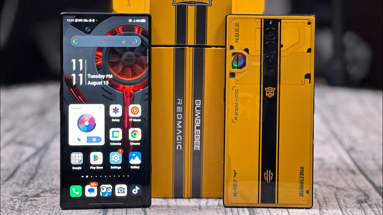 RedMagic 8S PRO PLUS BUMBLEBEE LIMITED EDITION The World s Most