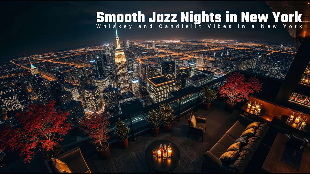 [Bar] New York Nights: Whiskey & Candlelight Lounge - YouTube