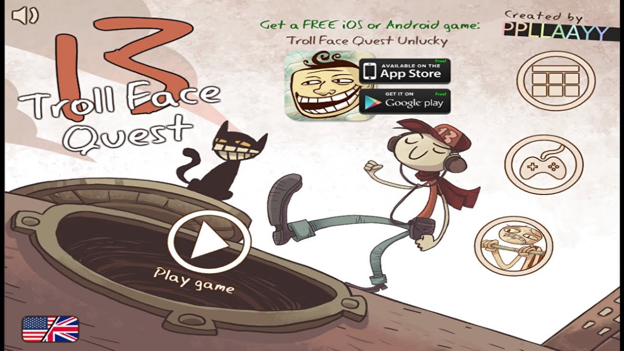 A GAME TOO TROLL!! | Troll Face Quest 13 | Walkthrough - YouTube