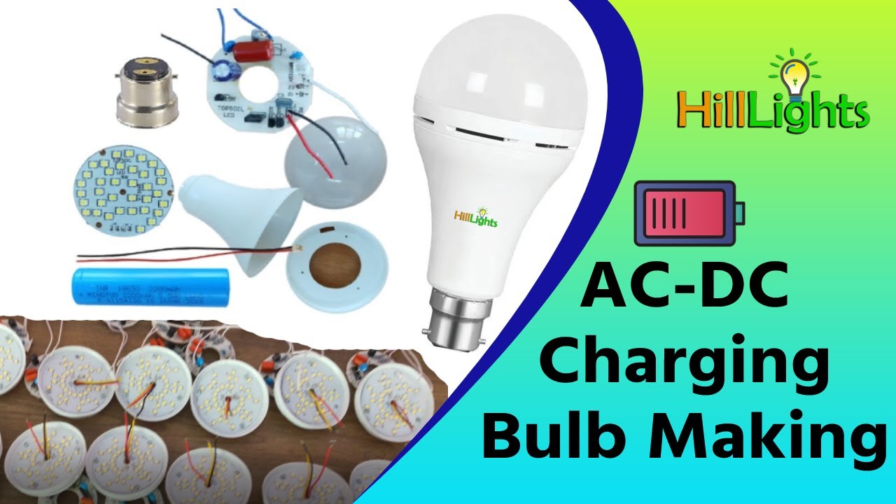 Charging bulb Making process | Charging bulb kaise banta hai - YouTube