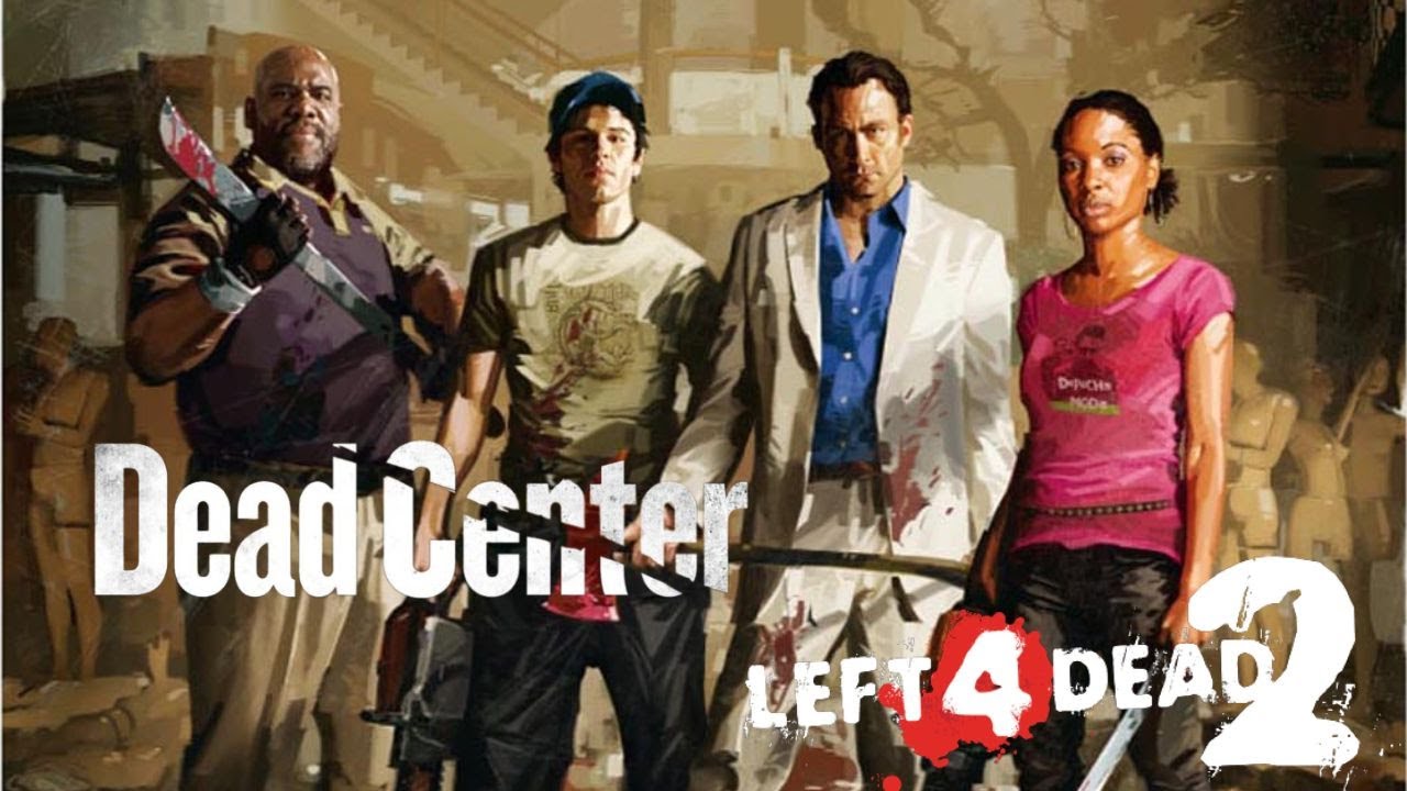 Surviving in DEAD CENTER!! LEFT 4 DEAD 2 - YouTube