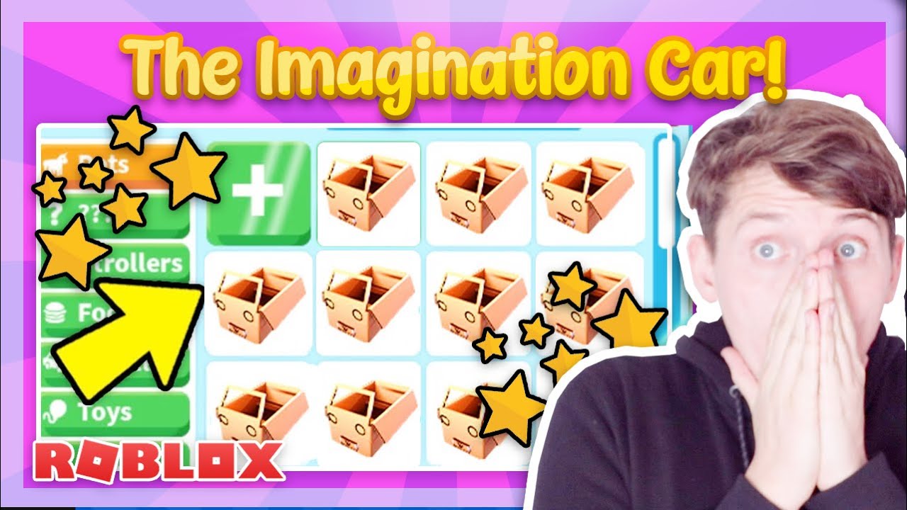 The New *IMAGINATION CAR* 📦 on Adopt Me Update | Roblox - YouTube