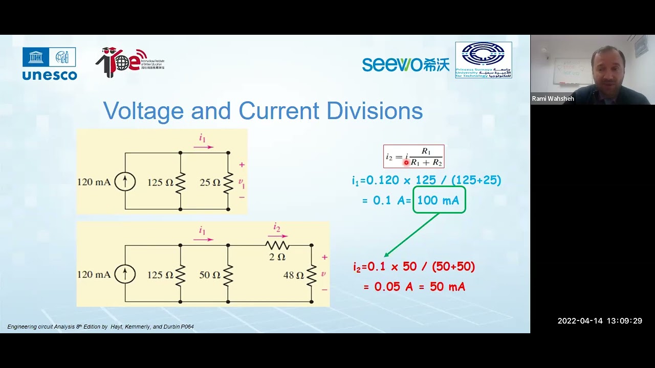 Electric Circuits Analysis Rami Wahsheh - YouTube