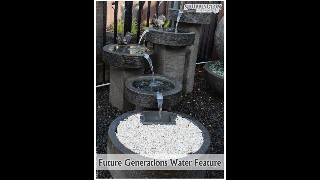 Future Generations Water Feature, Shoppington - Te Kuiti - YouTube