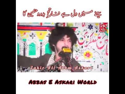 Shehzada Qasim a.s Poetry By Zakir Ali Abbas Askari 2023 7th #muharram #whatsappstatus #ramadan ...