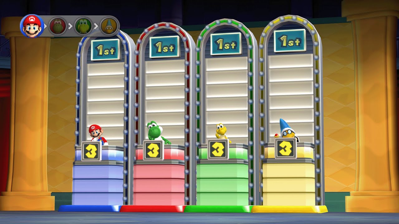 Mario Party 9 - Mario vs Yoshi vs Koopa vs Magikoopa - Boo's Horror ...