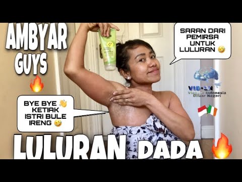 LULURAN DADA, LEHER, PUNGGUNG DAN KETIAK BIAR GLOWING || PIJAT PLUS PLUS BETIS & KAKI ISTRI BULE🇮🇪