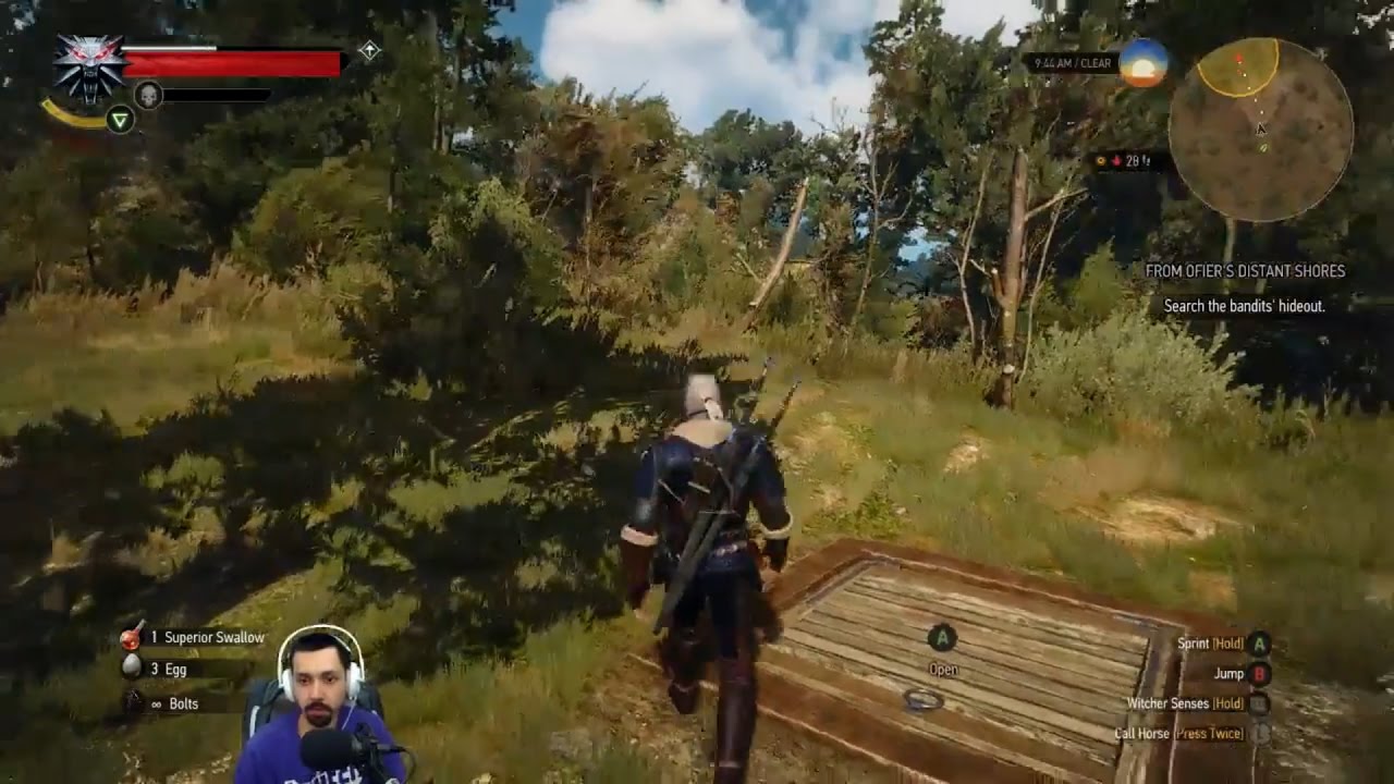 Witcher 3: Hearts of Stone - 6 - Secret Bandit Lair - YouTube