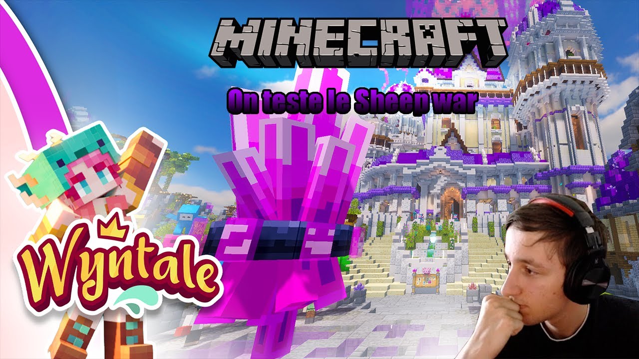 MINECRAFT WYNTALE - ON TESTE LE SHEEPWAR - YouTube