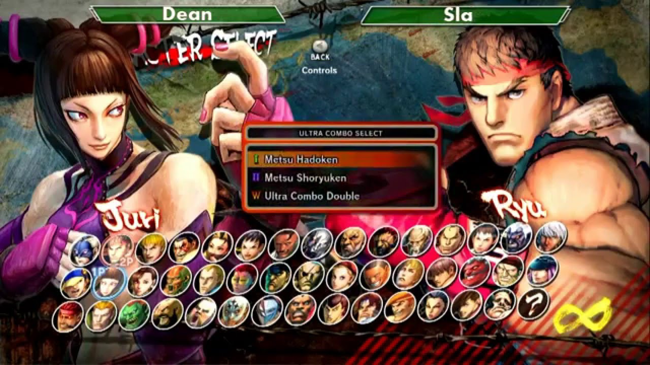 Dean (Juri) vs Matr John (Ryu, Hugo) - YouTube