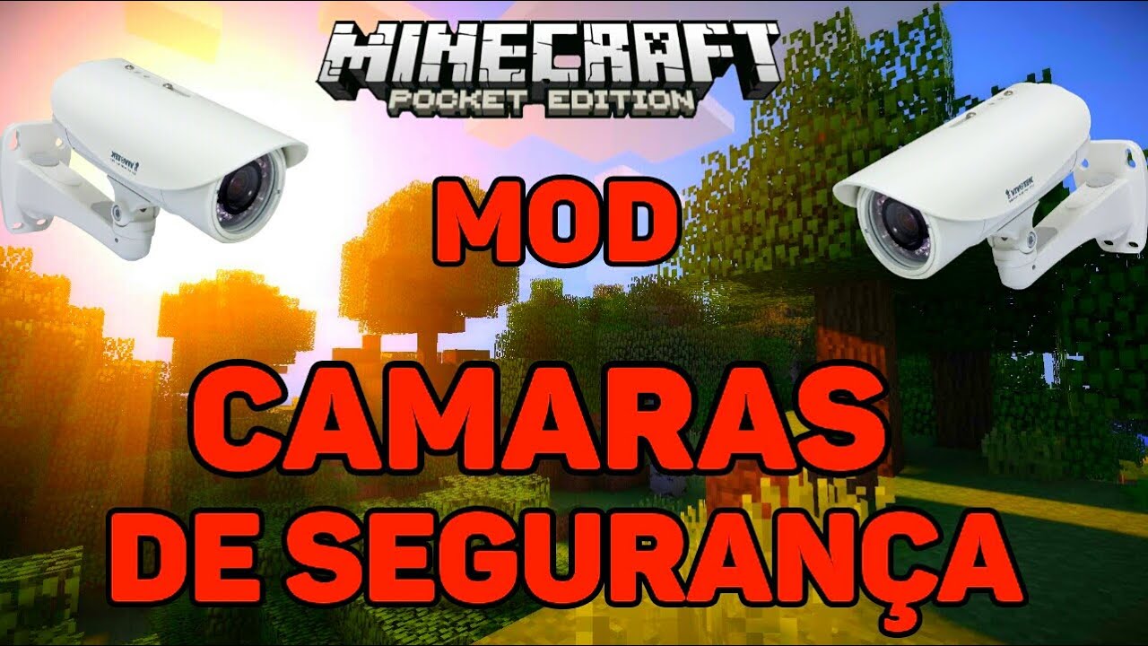Minecraft PE 0.12.2 - [ MOD ] Câmaras de Segurança . - YouTube