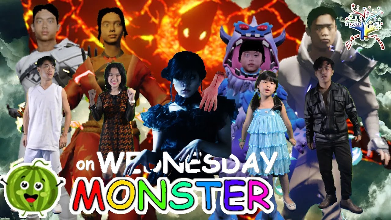 MONSTER ~ KATIE SKY || 8D SONG || 3D ANIMATION || EduFam Cover - YouTube