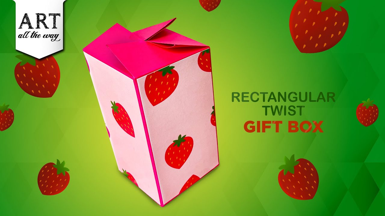 Twist Gift Box | Rectangular Twist Close Box | Twist Close Box | DIY ...