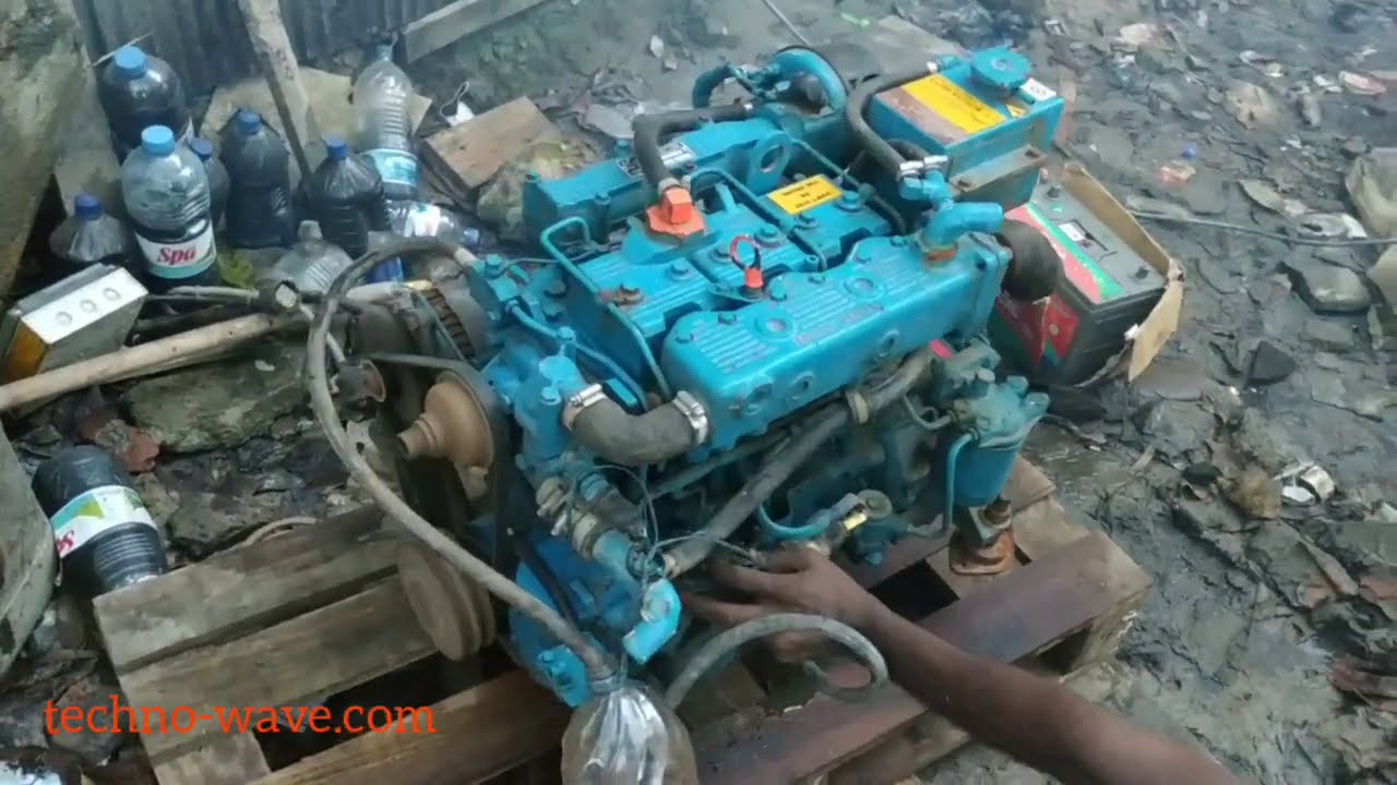 Lister Petter LPW3 Test Run For Croatia - YouTube