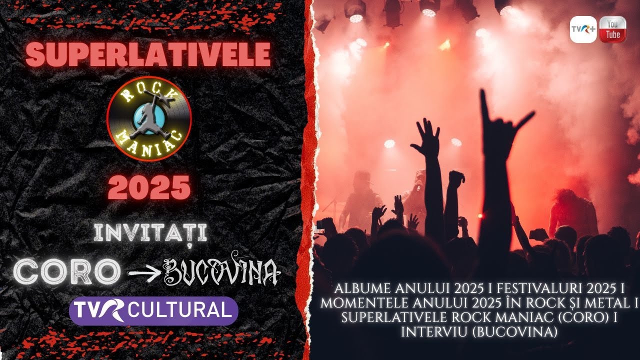 ROCK MANIAC I ALBUMELE ANULUI 2025 I FESTIVALURI 2025 I MOMENTELE ...