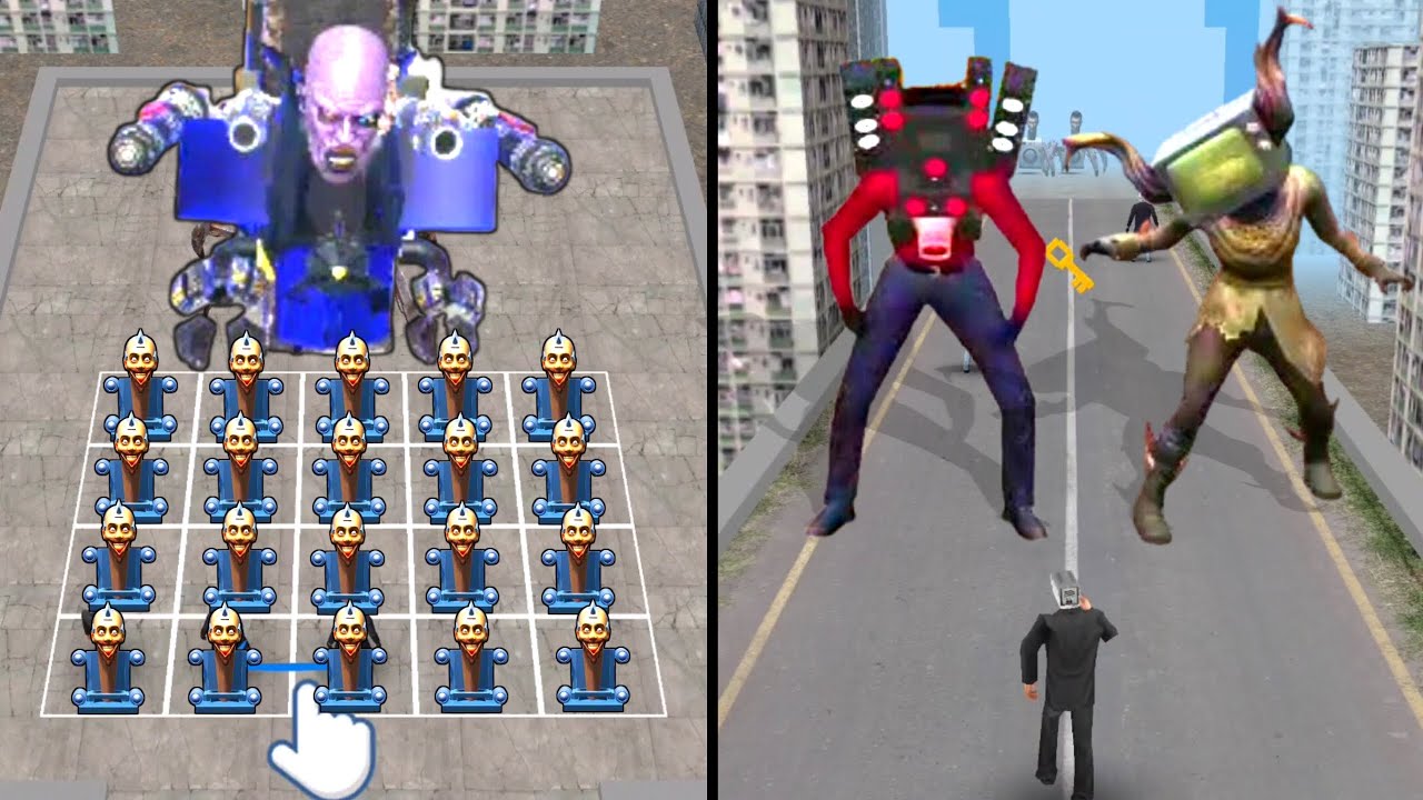 Zombie Evolution Battle - Merge Toilet Skibidi Monster Zombie Game New ...