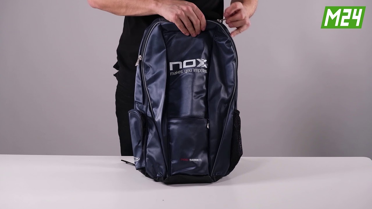 NOX BACKPACK PRO SERIES WPT NAVY - YouTube