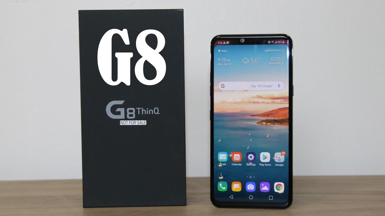 LG G8 ThinQ Unboxing, First Time Setup and Quick Review - YouTube