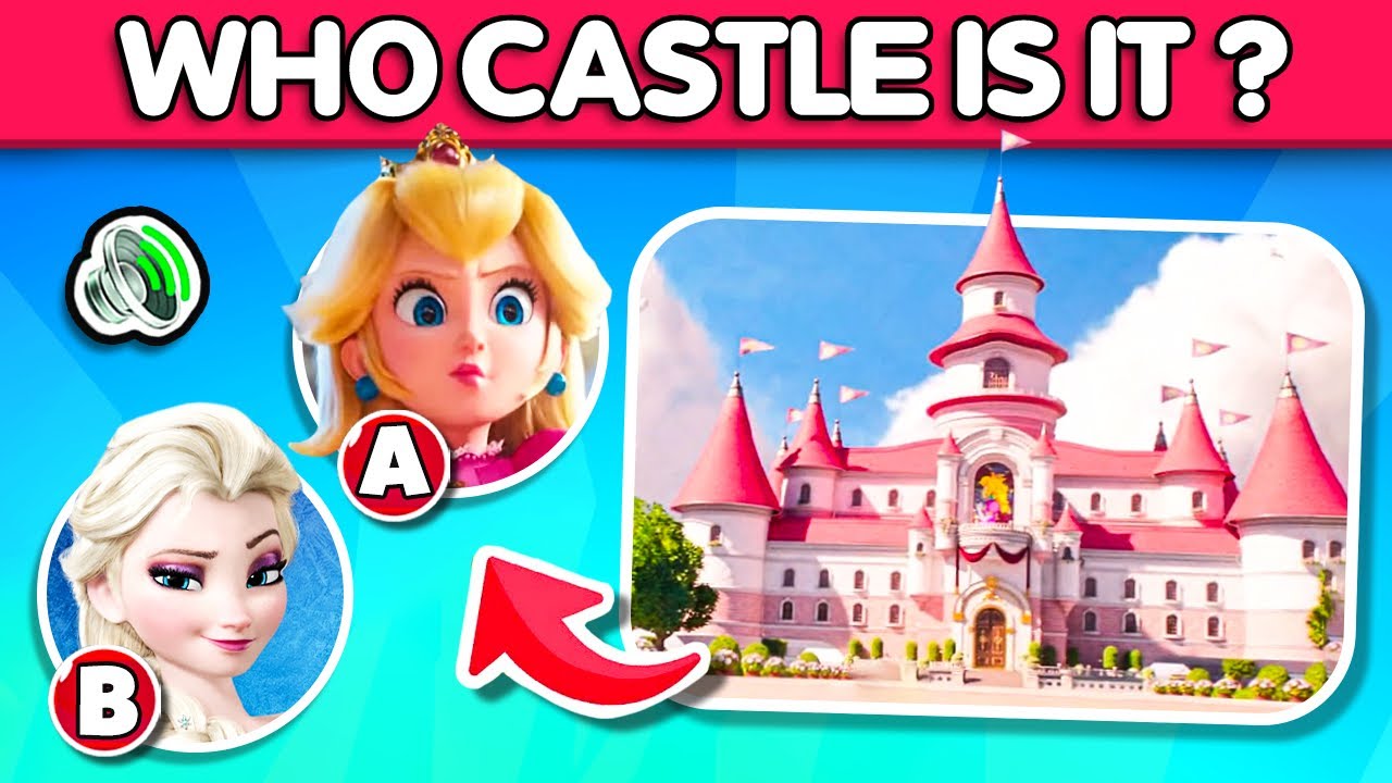 Guess the CASTLE by their Voice ? | illumination, Disney, Pixar Movie Quiz | Tiny Quiz - YouTube