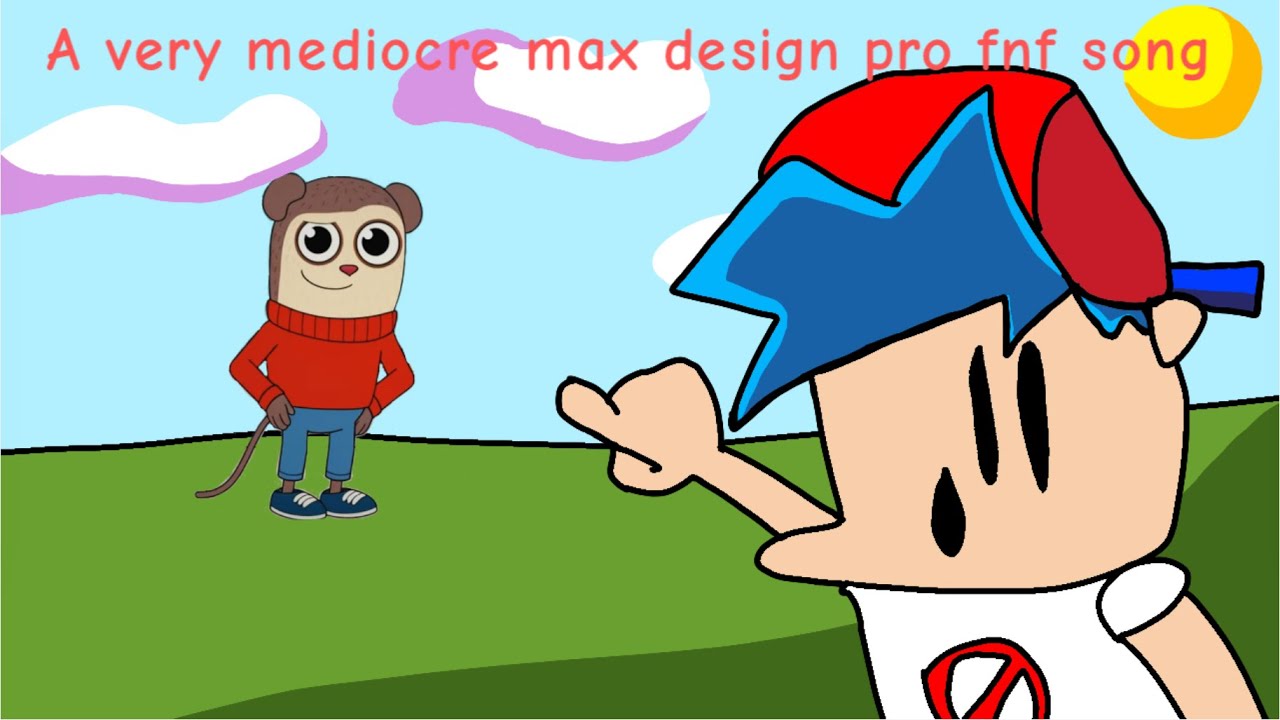 “Monkey battle” A very mediocre Max Design Pro fnf song - YouTube