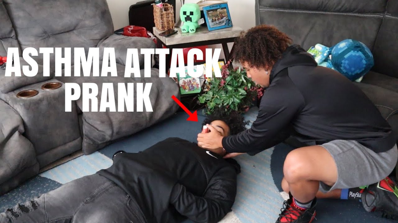 I Started An Argument With My Brother Then Had A Asthma Attack *Prank ...