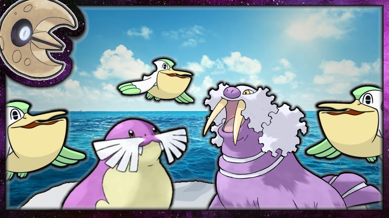 Shiny Sealeo, Walrein & Pelipper (Pokémon Platinum) - YouTube