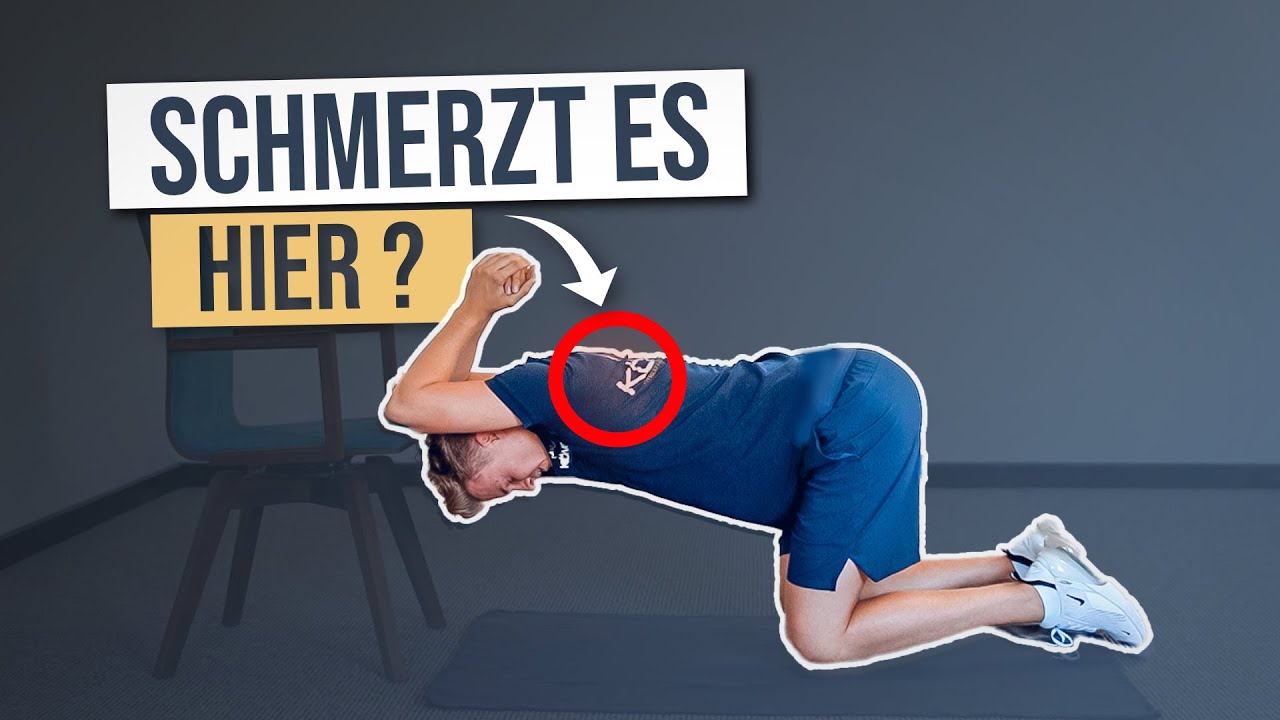 BWS Blockade selber lösen und vordehnen [4 schnelle Übungen] - YouTube