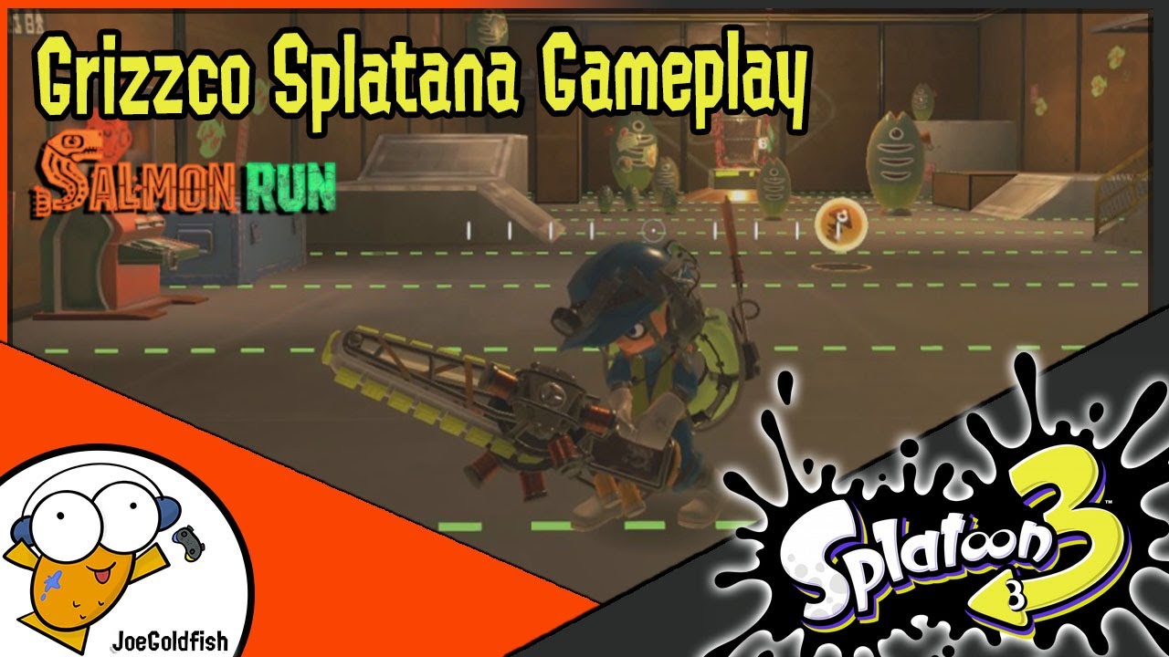 Grizzco Splatana Gameplay | Splatoon 3 - YouTube