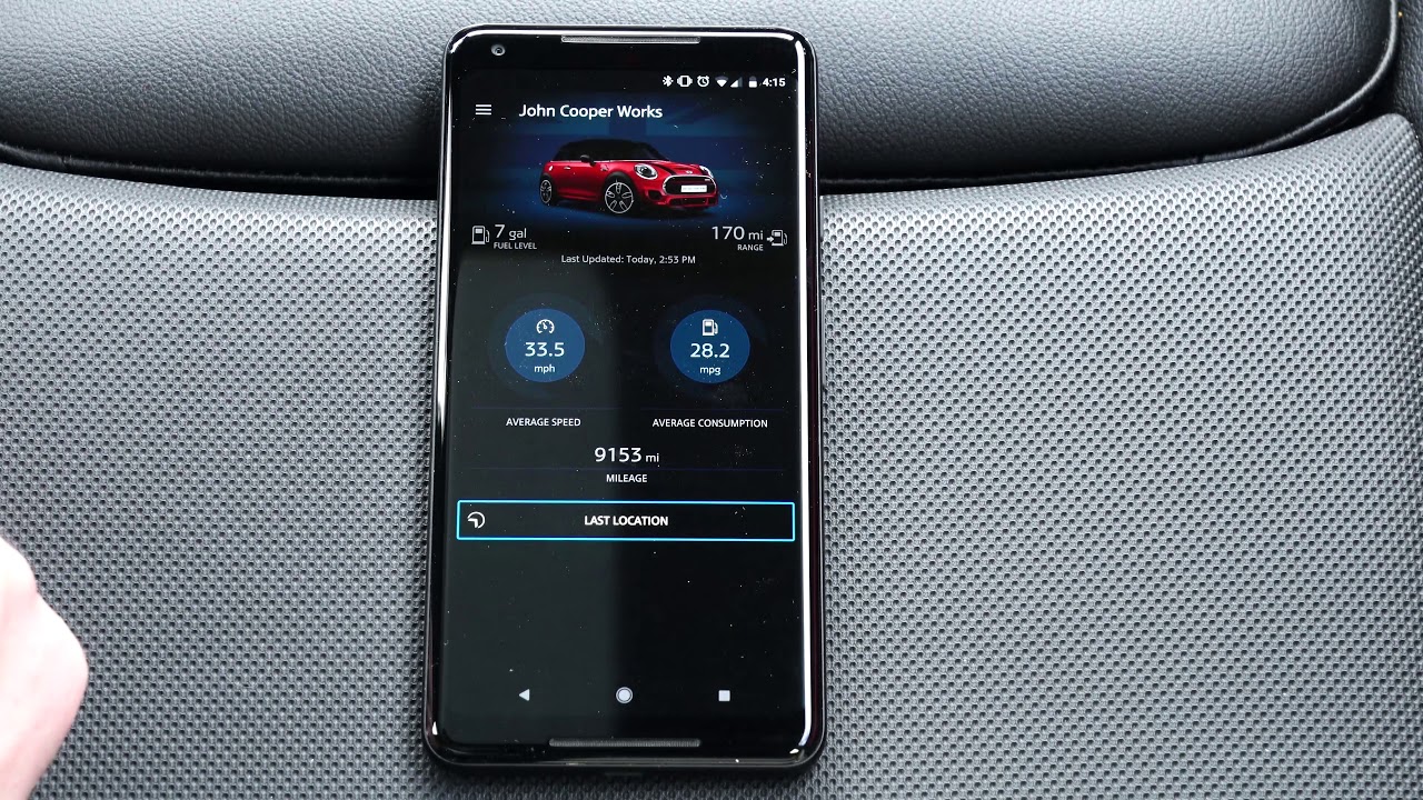 MINI Smartphone Apps - YouTube