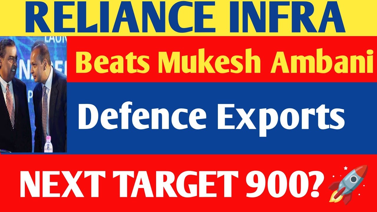 RELIANCE INFRA ने किया बड़ा GAME 🚀 RELIANCE INFRA SHARE LATEST NEWS 🔵 ...