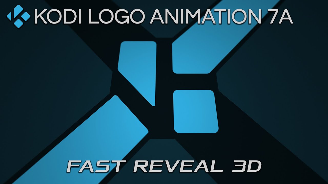 Kodi® Logo Animation 7A (5sec) Fast Reveal 3D - YouTube