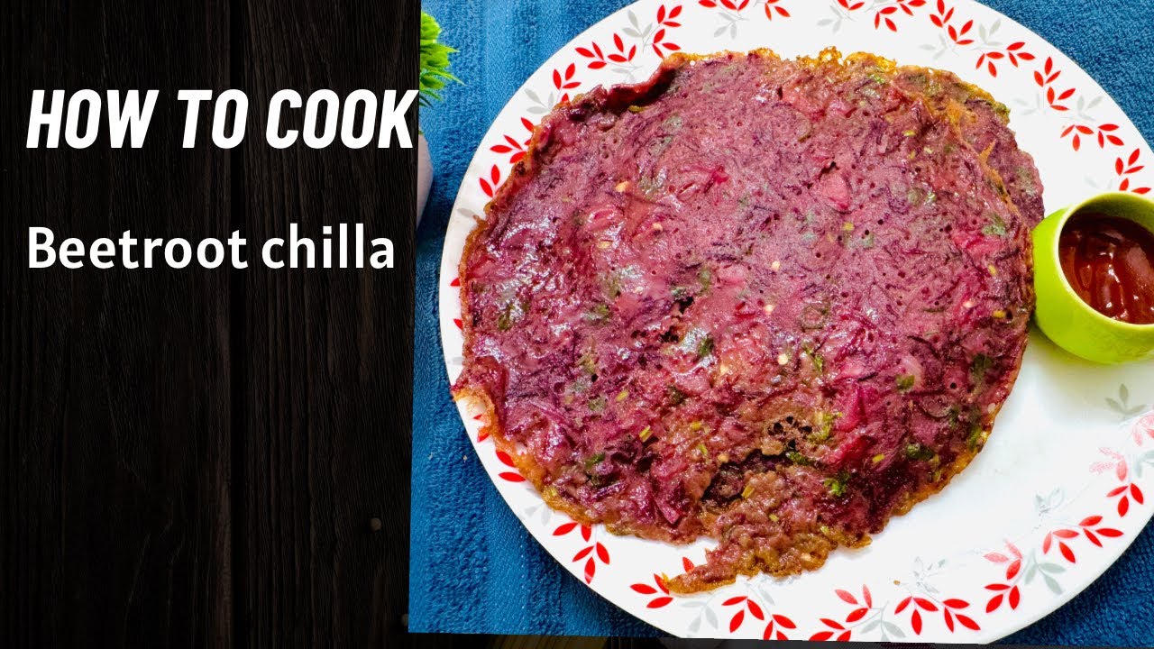 Healthy beetroot chilla | Easy to make breakfast recipe | Healthy ...
