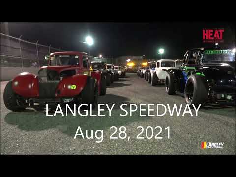 Charlie Beals Racing - Legend Car - Langley Speedway - 8-28-21 - YouTube