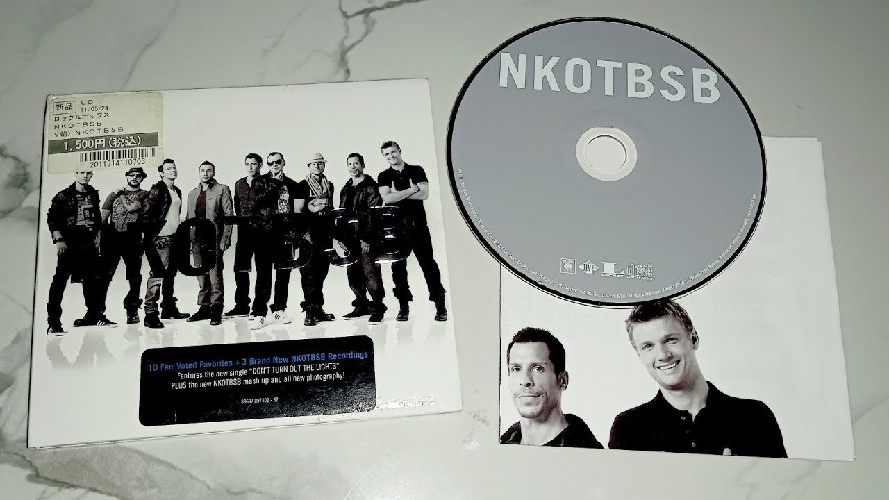 NKOTBSB - UNBOXING CD - YouTube