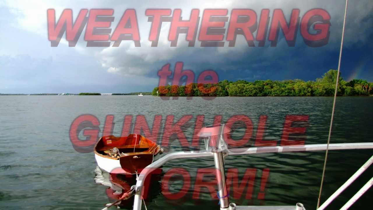 Small Sailboat - Big Storm - Mullet Key - Tampa Bay Sailing Hideaway ...