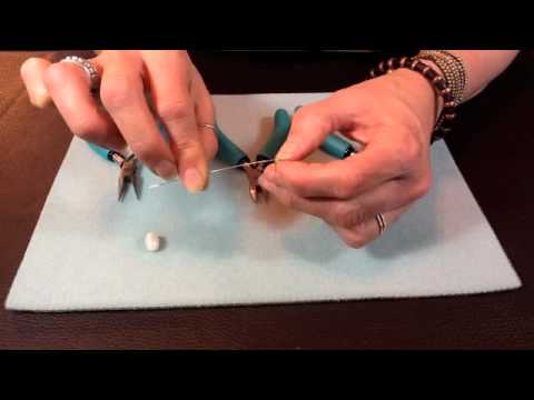 Creating Double Wire Wrapped Loops, part 2: Connecting Loops - YouTube