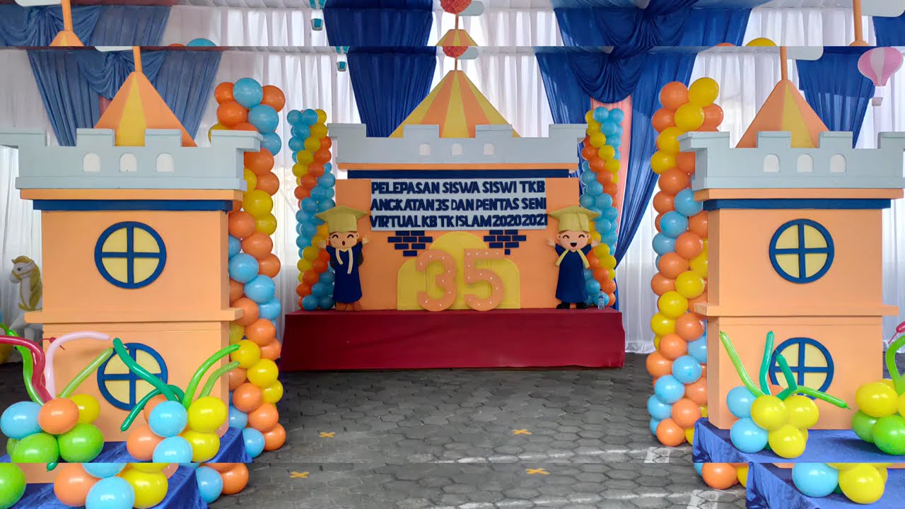 dekorasi pentas perpisahan sekolah - Julia North