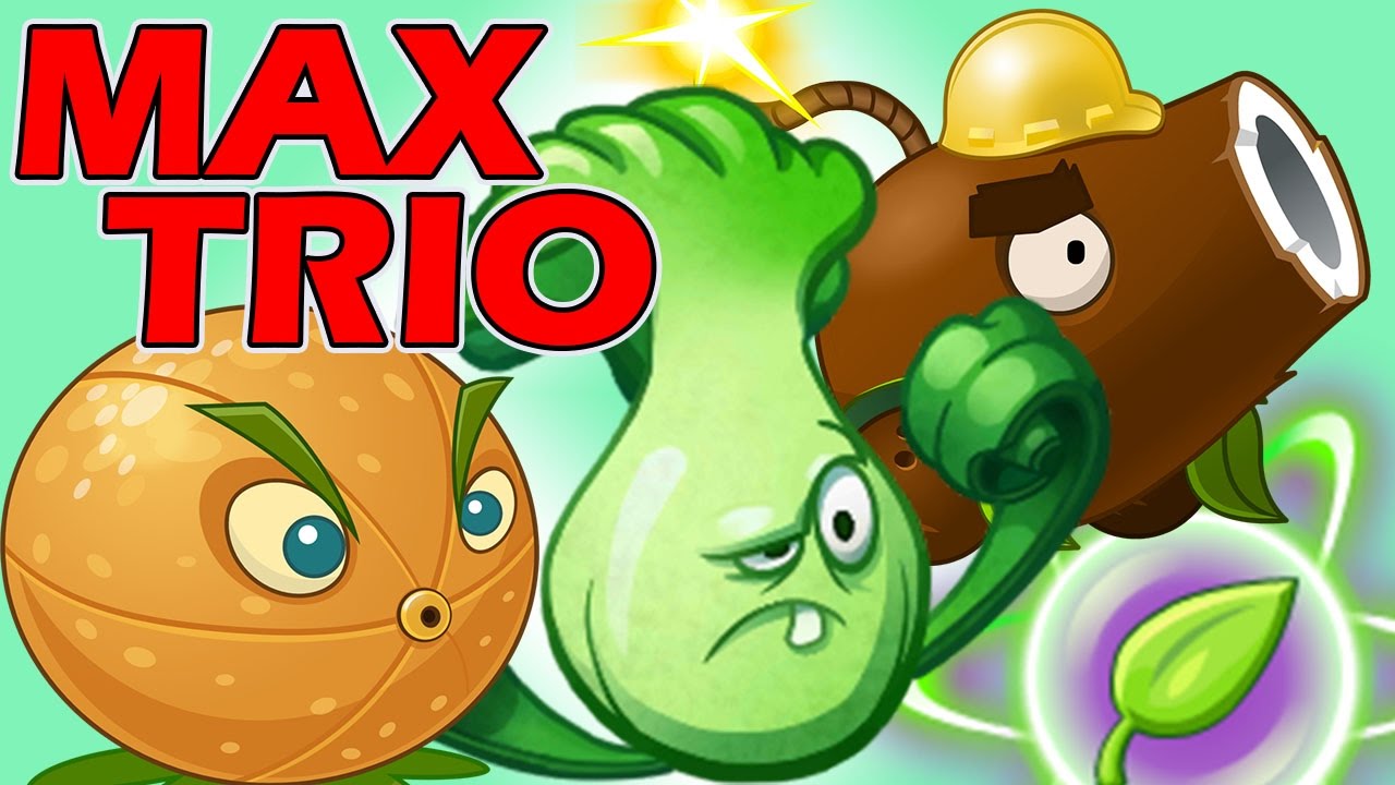 Plants vs Zombies 2 Epic Team Power UP Max Trio vs Camel Zombies - YouTube